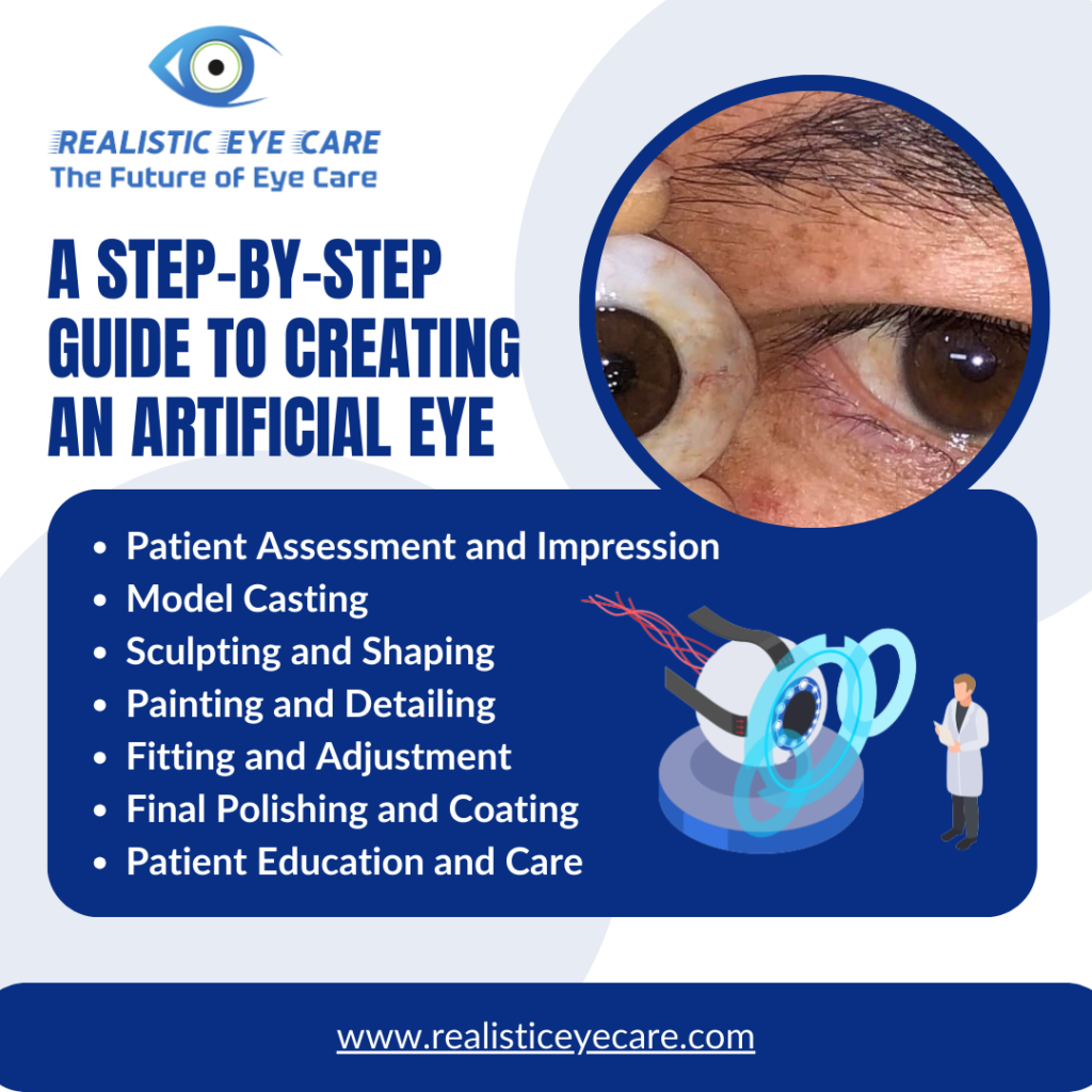 Crafting an Artificial Eye: A Step-by-Step Journey - Realistic Eye Care
